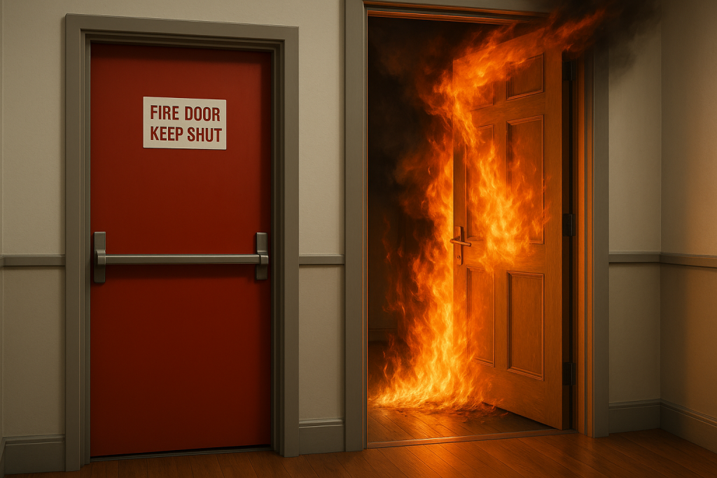Why maintaining the integrity of fire doors is crucial - Secure House